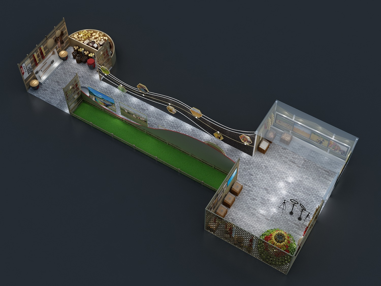 丰收节展馆 _设计狮Ming-站酷ZCOOL