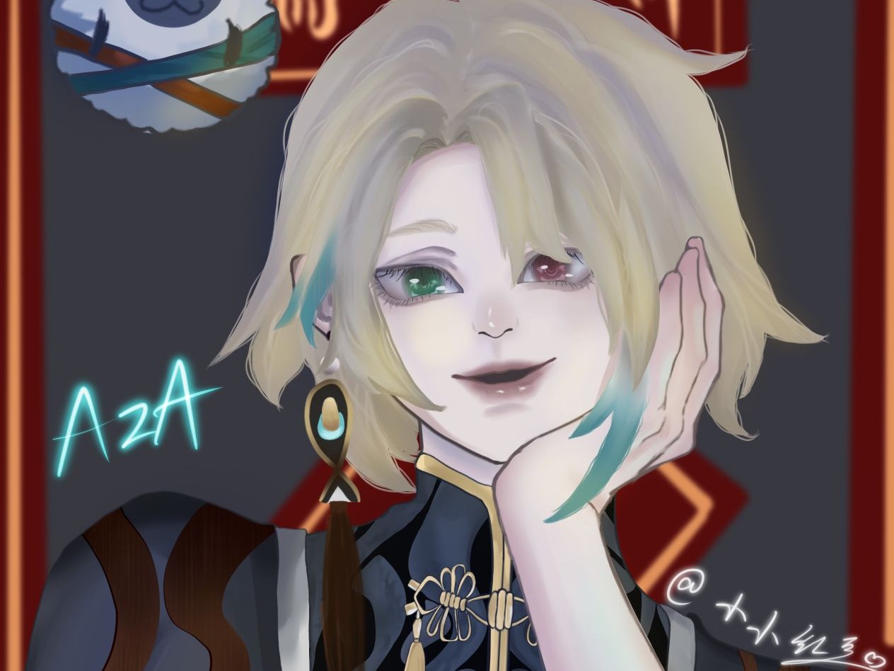 《说书先生aza》_红小豆吖-站酷ZCOOL