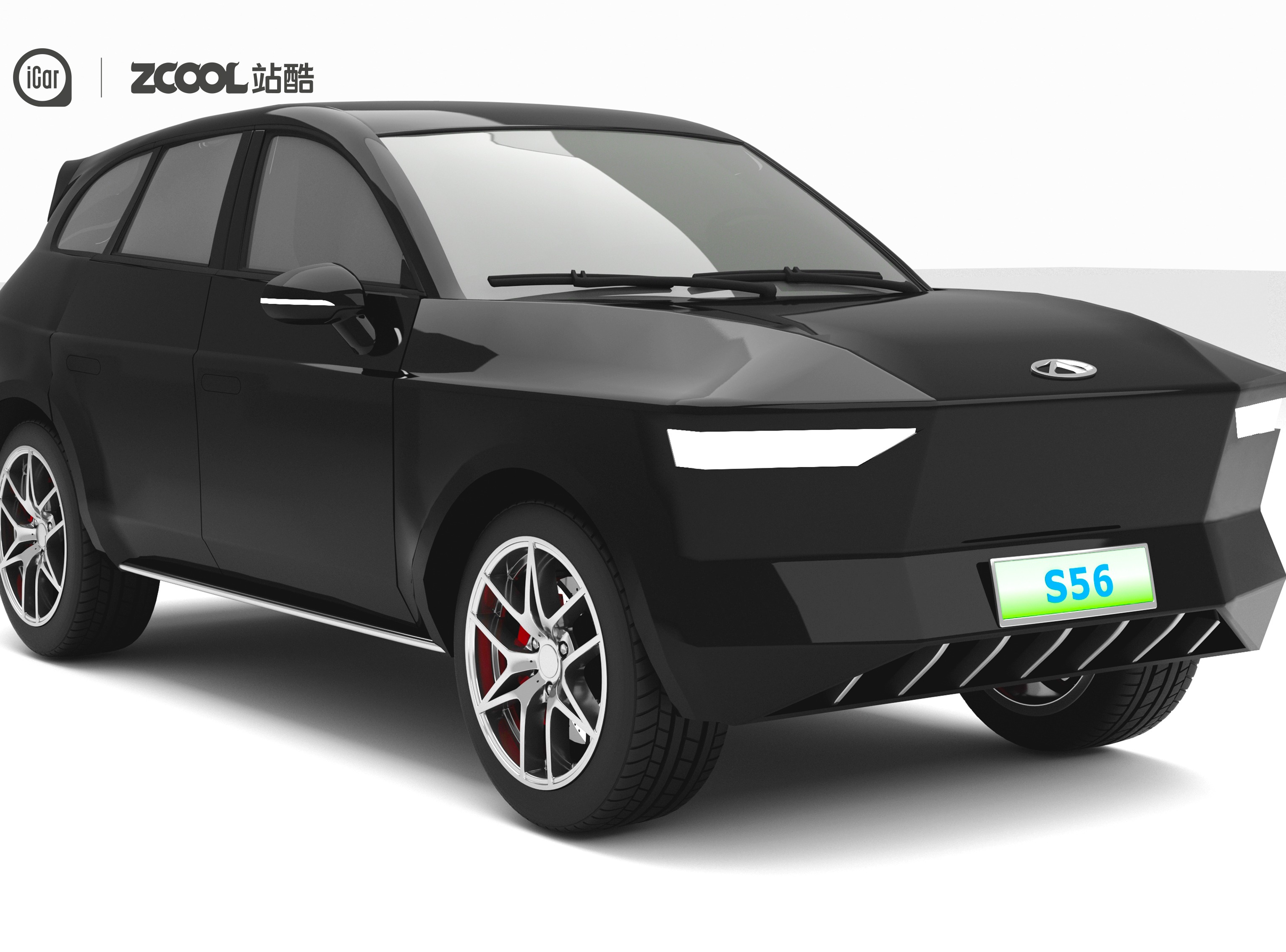iCar-S56 巨齿鲨-------震撼登场_洛天泠-站酷ZCOOL