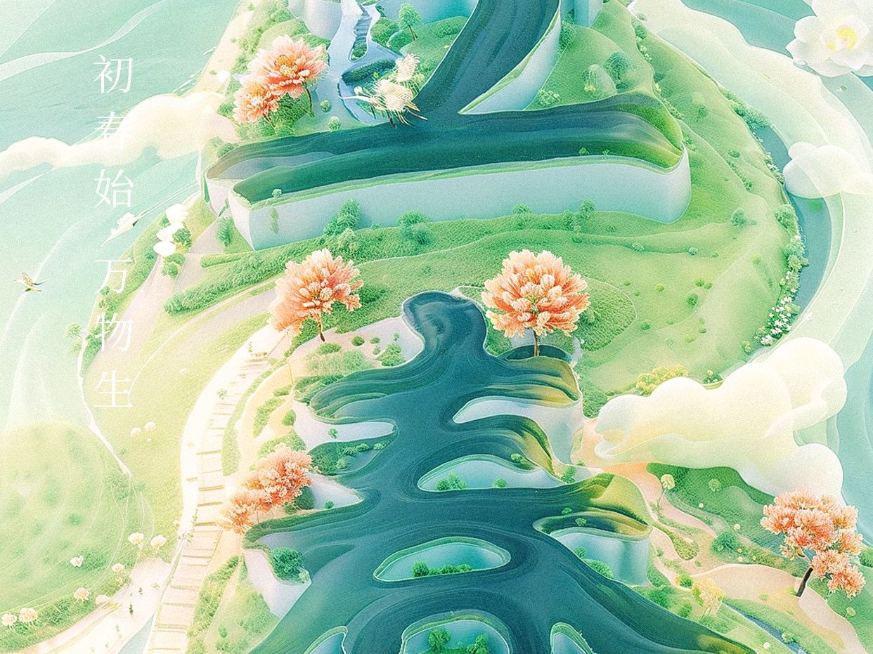 立春节气海报 ｜ SD_青也设计-站酷ZCOOL