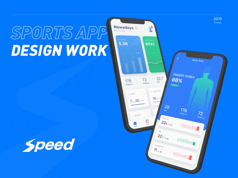 运动健身APP设计 - SPEED APP DESIGN_壳_Shell-站酷ZCOOL