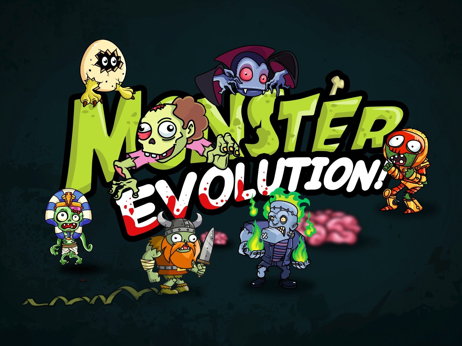 合并类小游戏—《Monster evolution》UI总结_JoericaJoJo-站酷ZCOOL