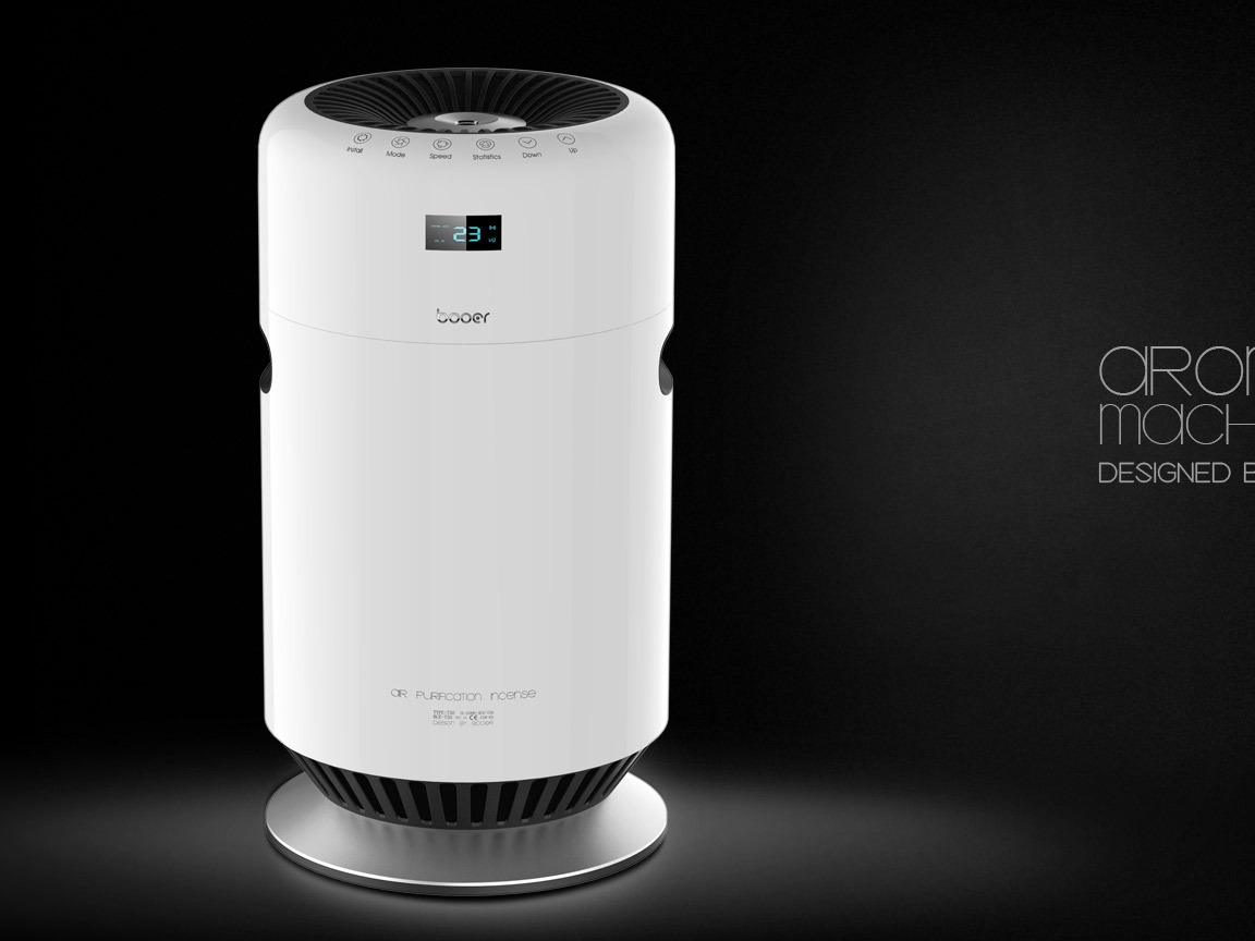 空气净化熏香机 x BOOER布尔设计_BooerDesign-站酷ZCOOL