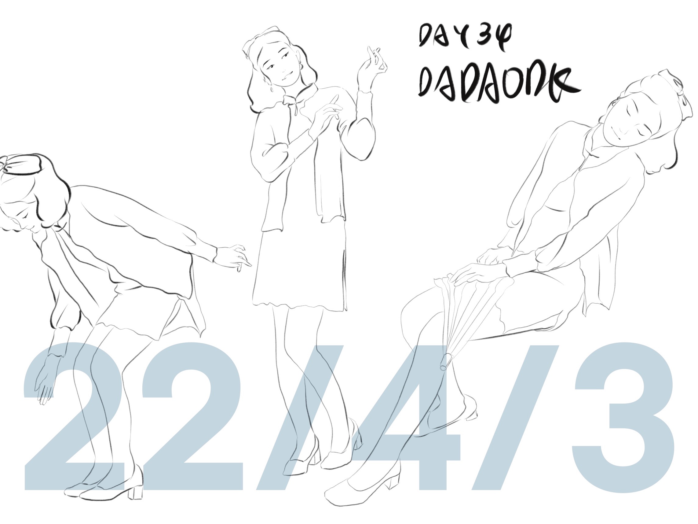 #速写60天挑战赛#@速写班长day34_DADAODK-站酷ZCOOL