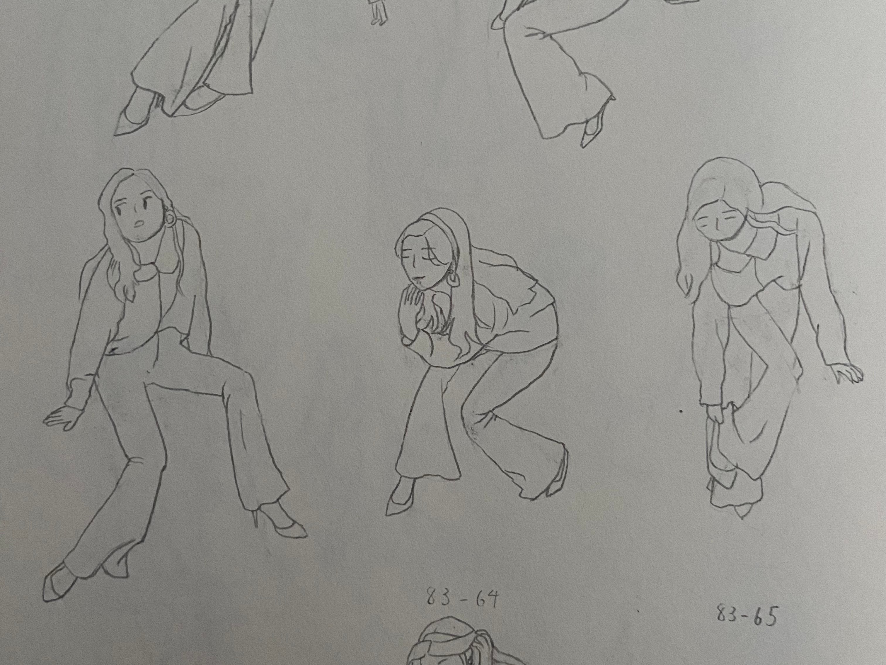 20220311第十一期 #速写60天挑战赛# day11 @速写班长_Tania空-站酷ZCOOL