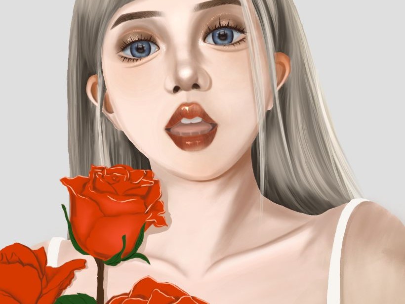 自学ipad头像_郑小同学-站酷ZCOOL