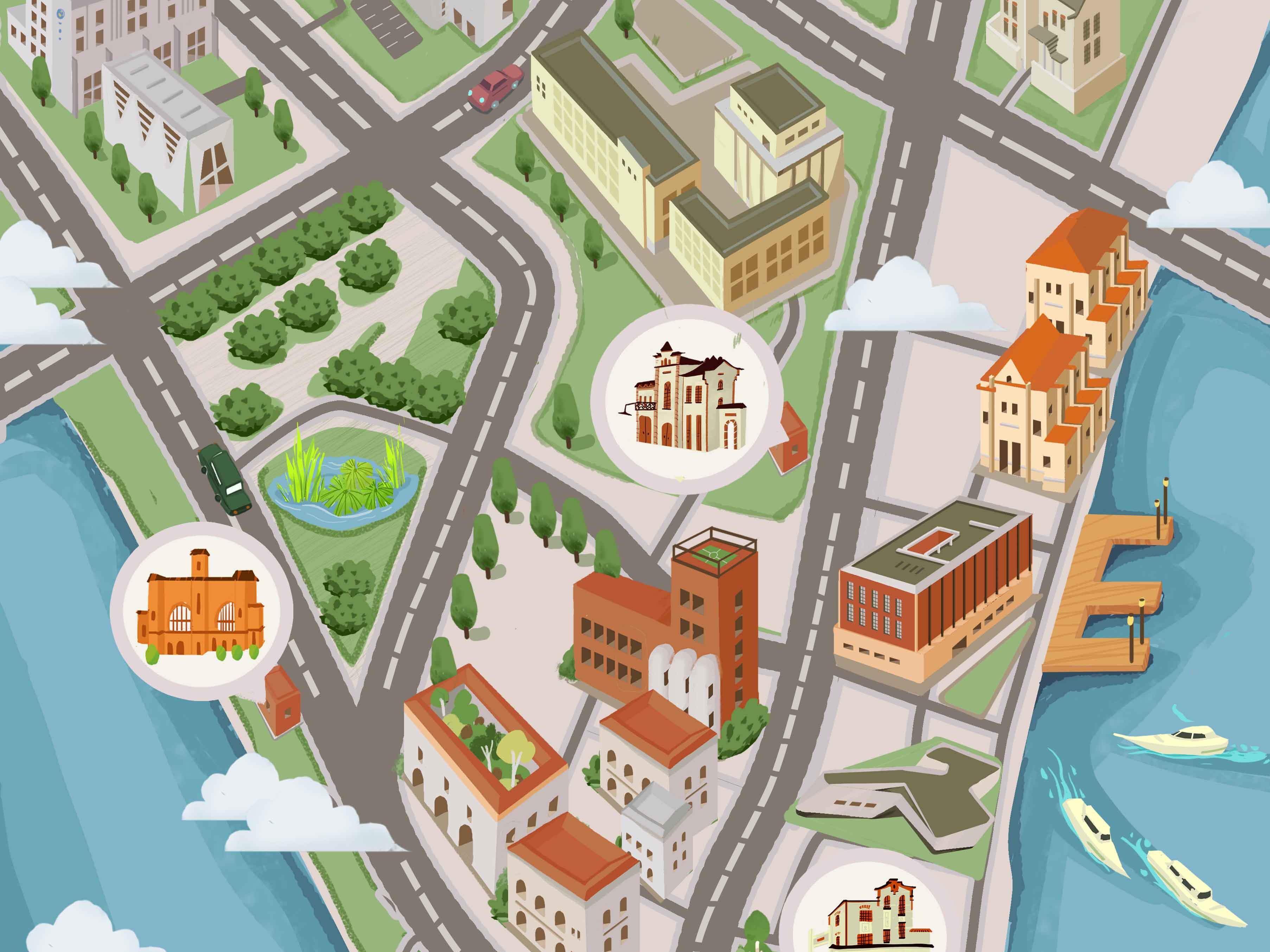 all about maps 地图_茗戒-站酷ZCOOL