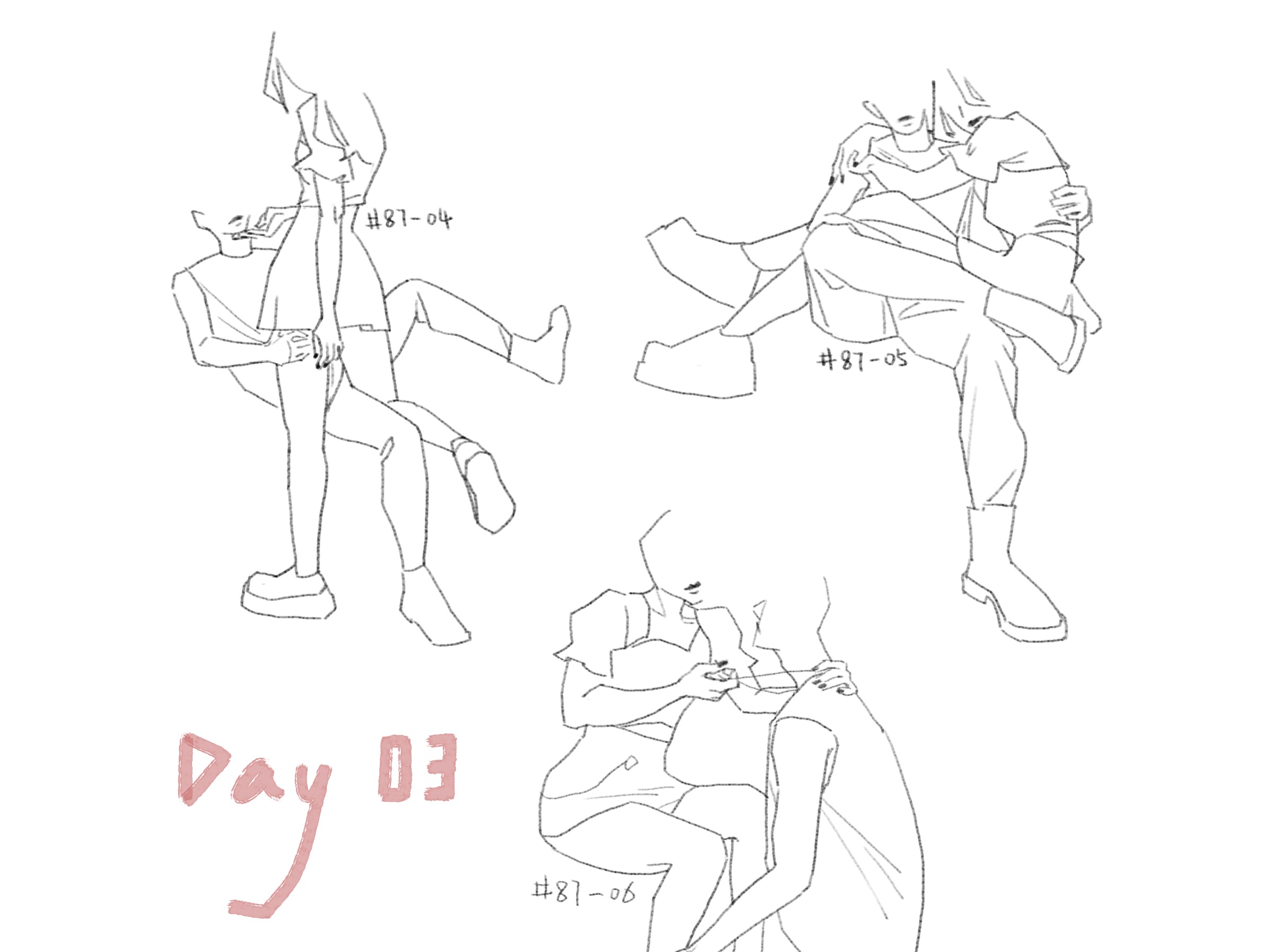 #速写60天挑战赛#day3@速写班长_清方凭凭凭-站酷ZCOOL