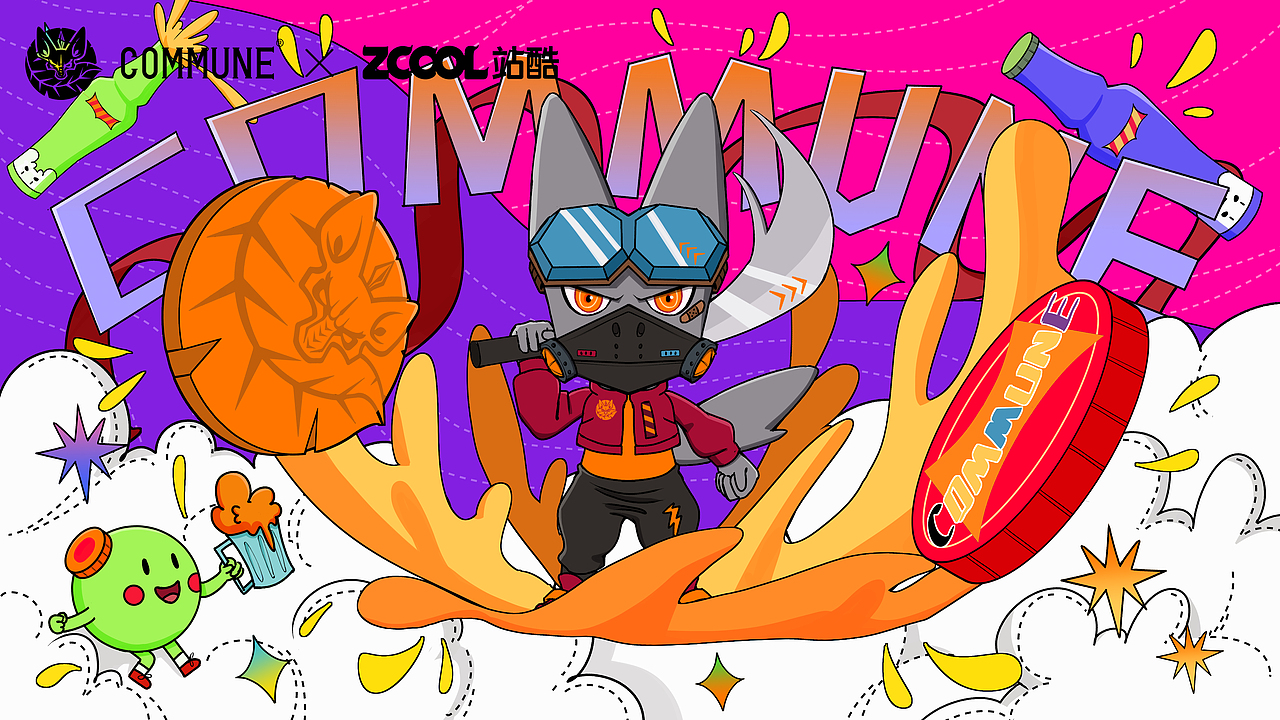 COMMUNE 幻师品牌IP形象创作大赛_新鲜DODO-站酷ZCOOL