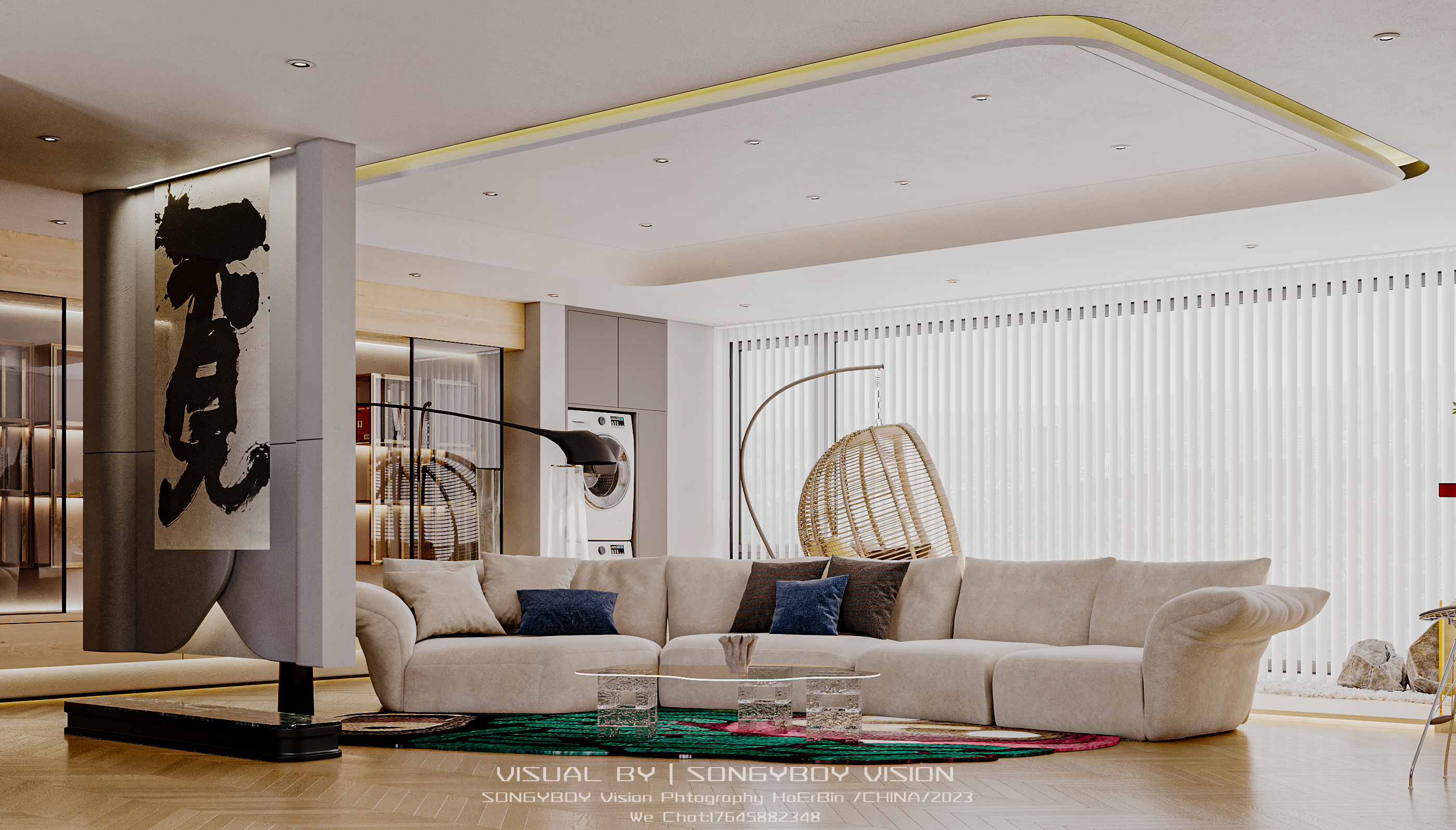 SongYboy∣80㎡，哈尔滨迎宾设计方案_SongYboy-站酷ZCOOL