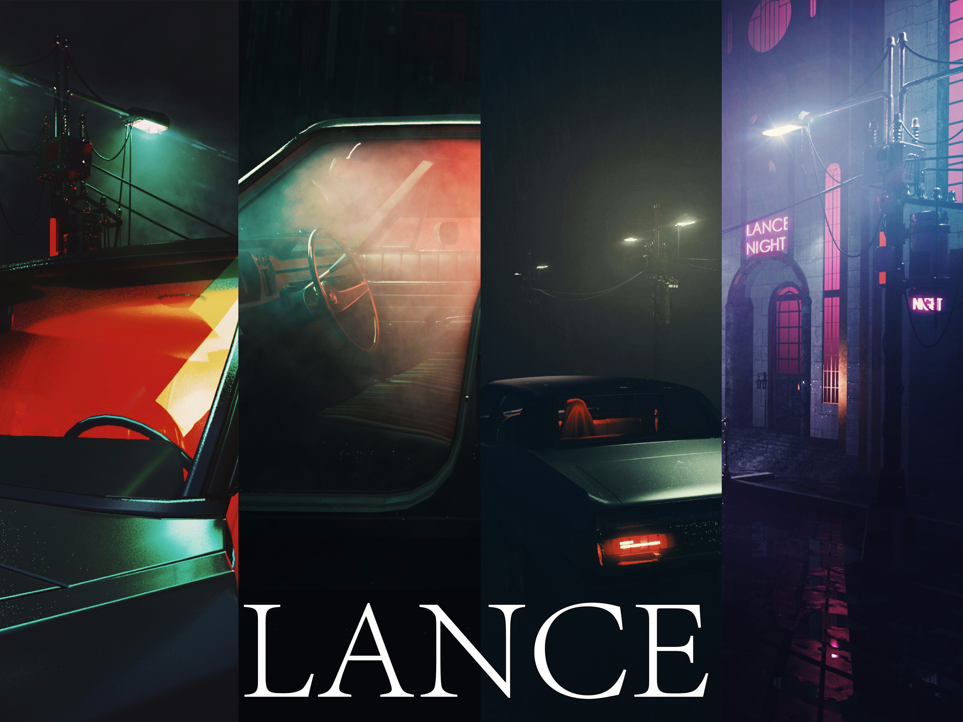 赛博朋克街景_LanceXi-站酷ZCOOL