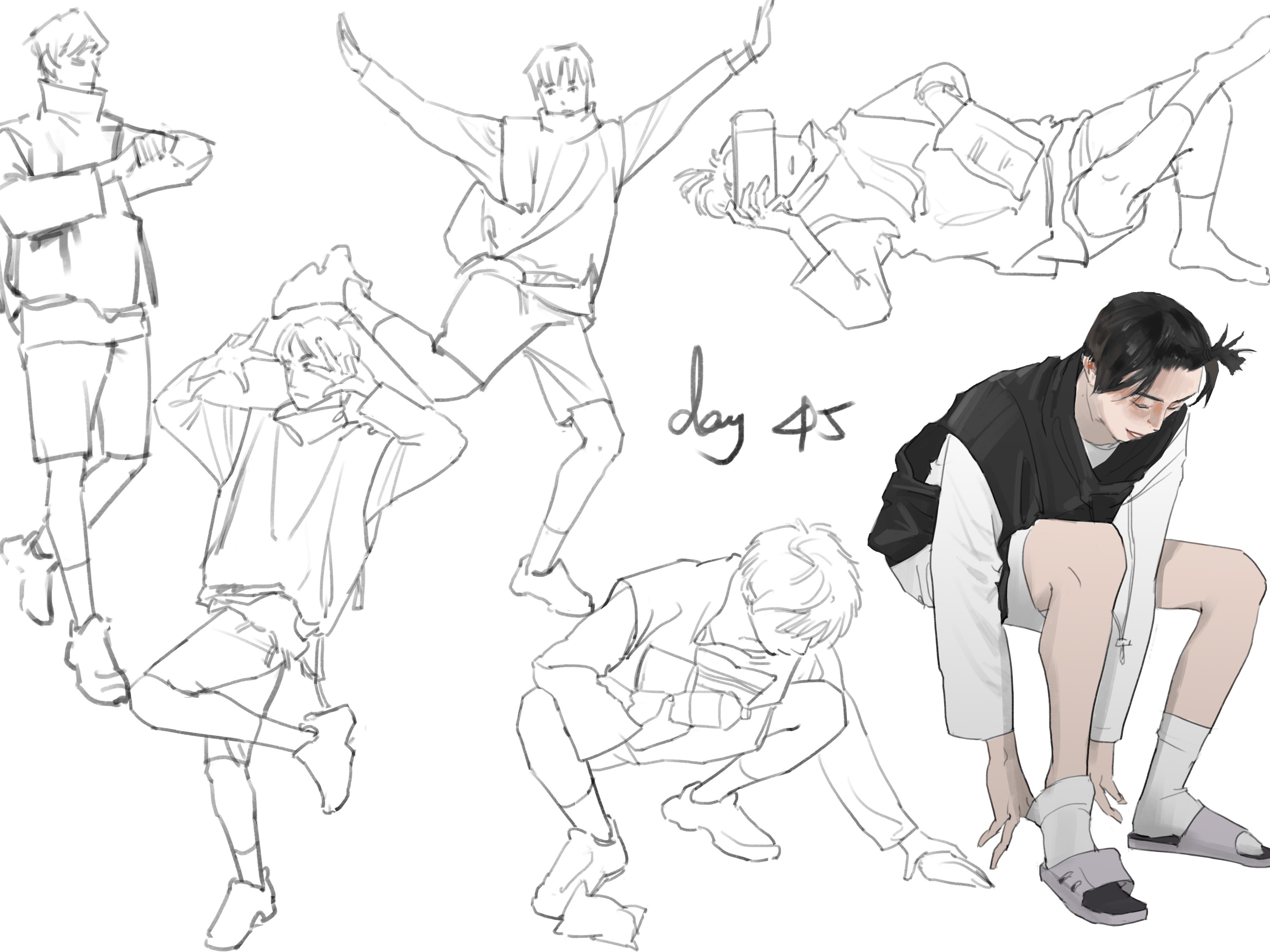 #速写60天挑战赛# day45@速写班长 _cai886-站酷ZCOOL