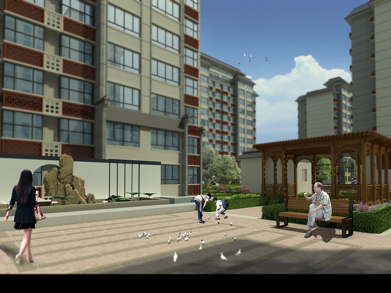 社区景观设计_凑凑凑着玩Heyp-站酷ZCOOL