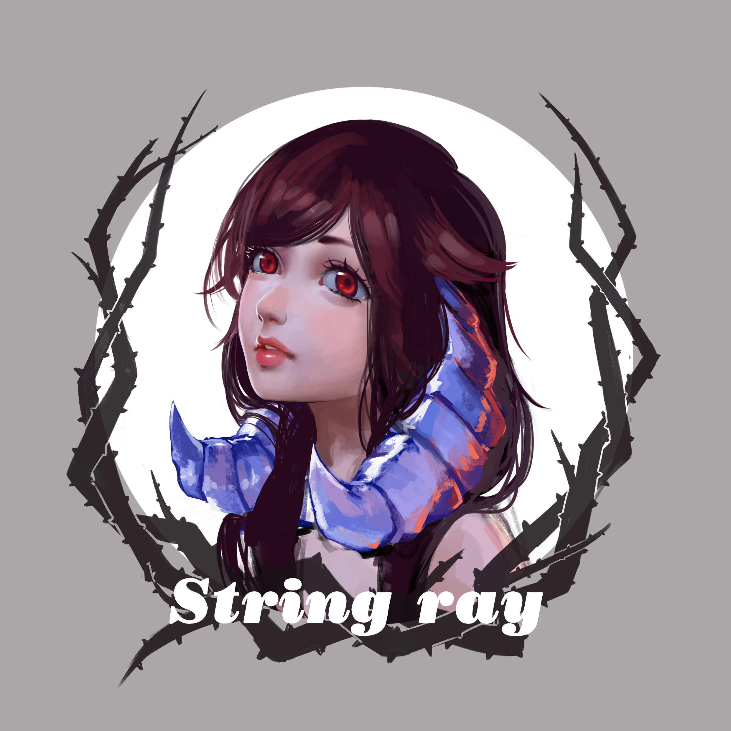 String_ray的自画像_弦光_ECHO-站酷ZCOOL