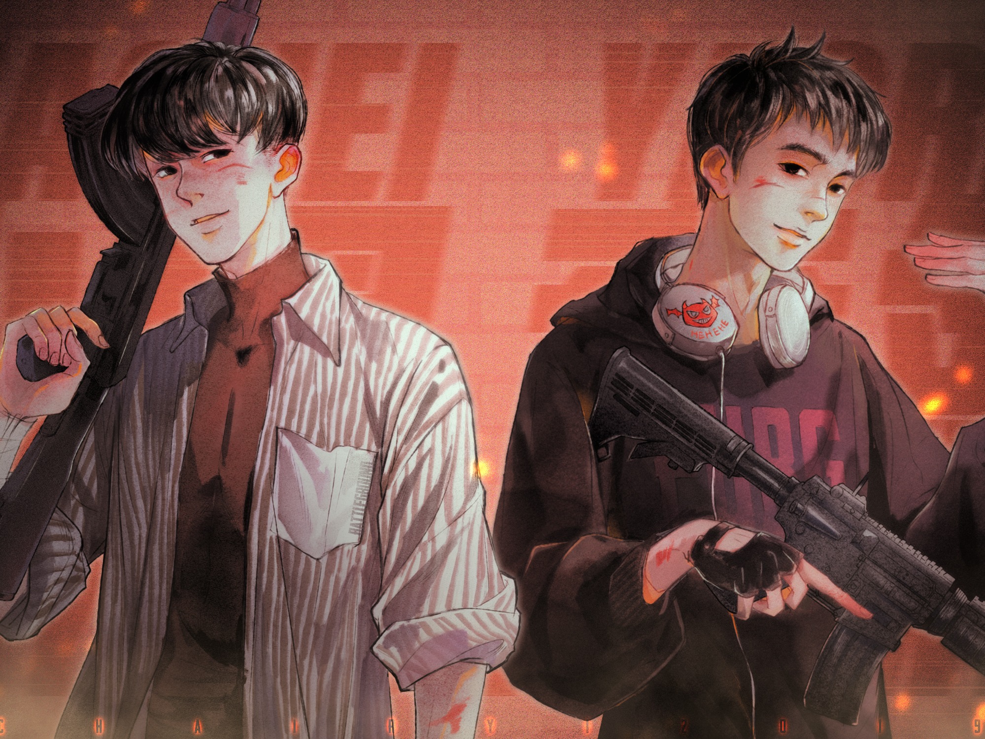 PUBG-玩家约图_椅叽叽叽-站酷ZCOOL