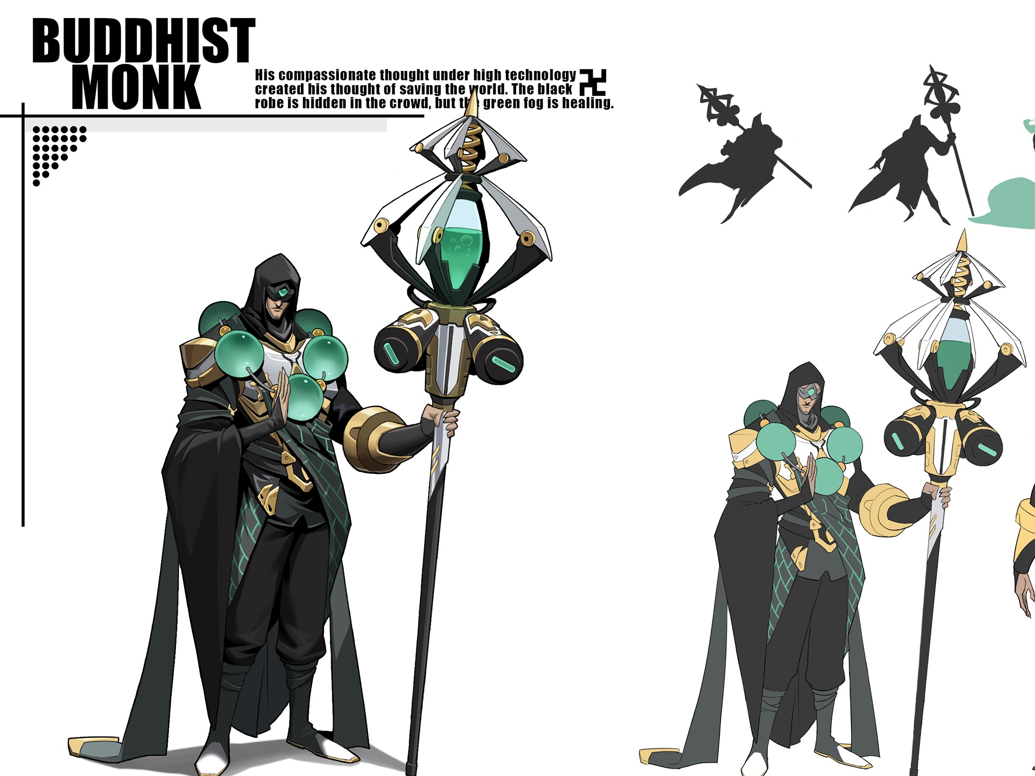 Buddhist Monk_Mk_Lai-站酷ZCOOL