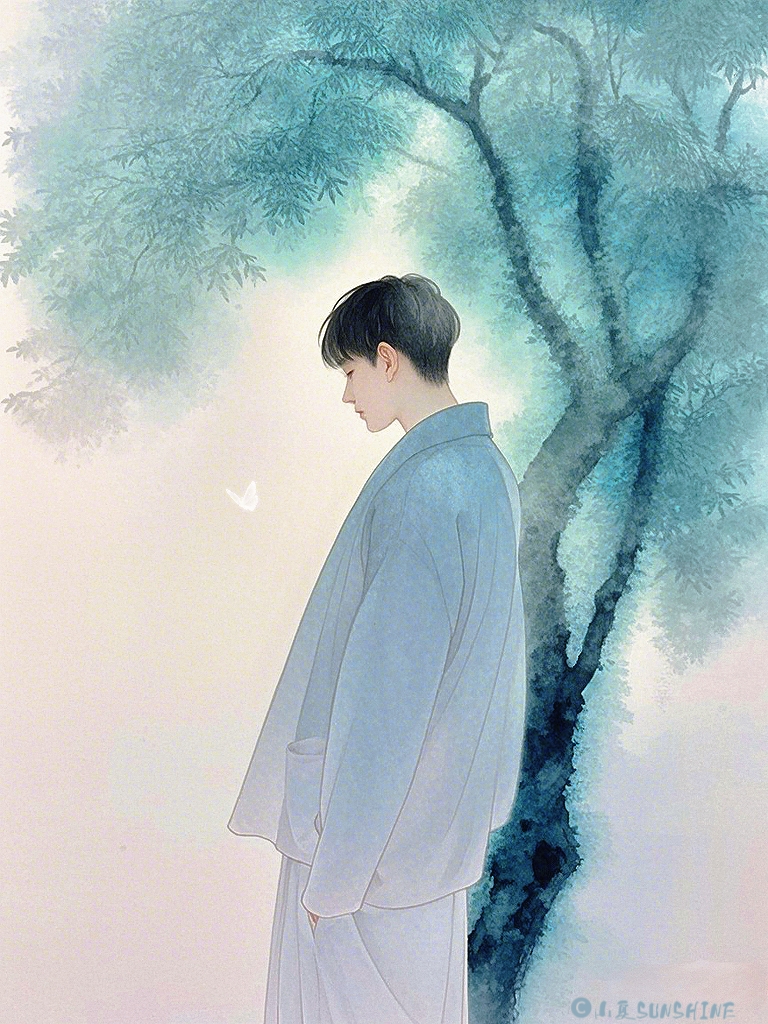 子不言｜光阴连成一条线地过去，无所谓昼夜_山夏SUNSHINE-站酷ZCOOL