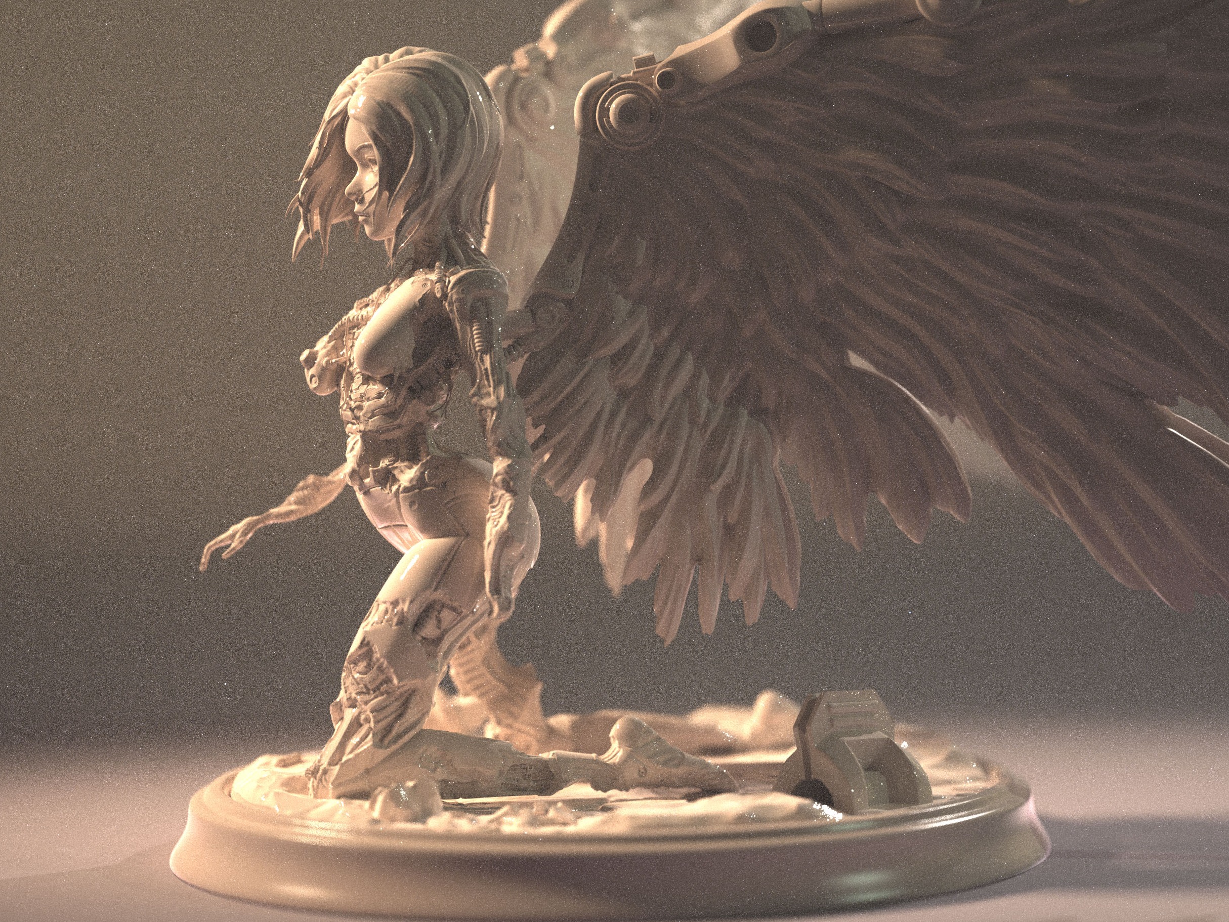 阿丽塔-3D再创作_睿语_ReYU-站酷ZCOOL