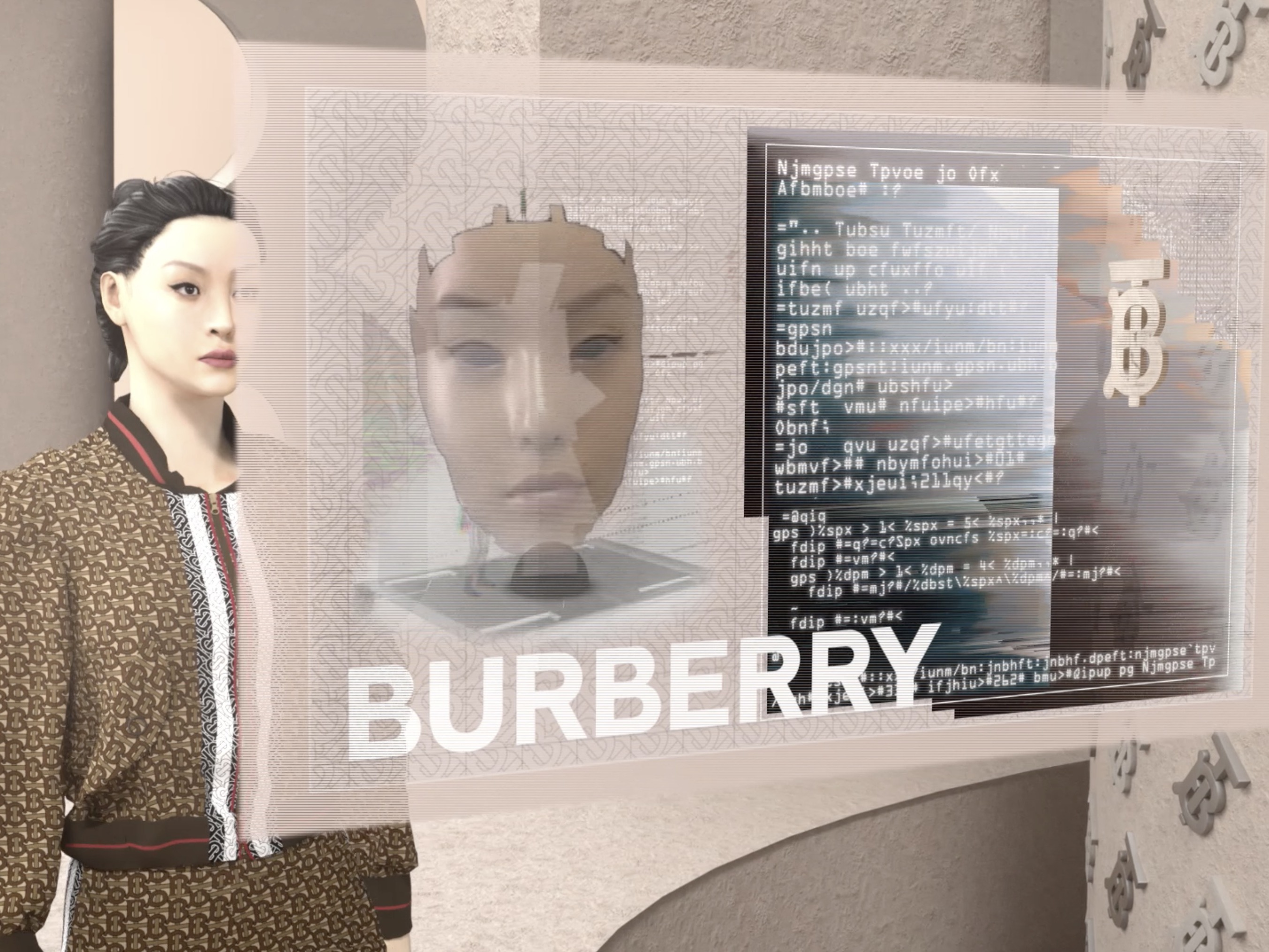 Burberry Monogram_放射能视觉工作室-站酷ZCOOL