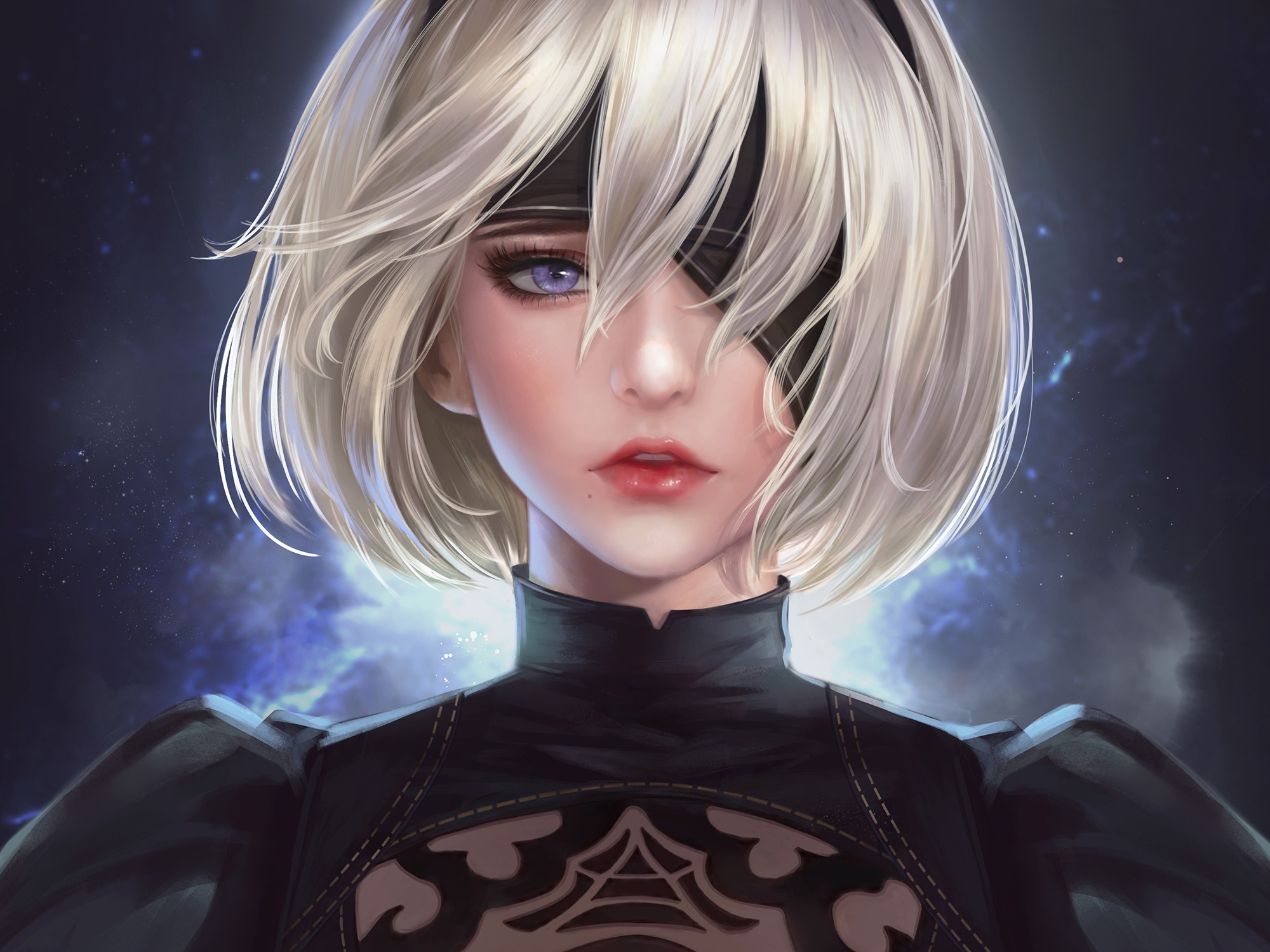 2B小姐姐_一块破碎的玉-站酷ZCOOL