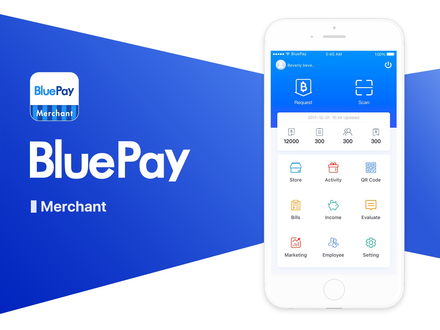 BluePay Merchant_LLLLLLiu-站酷ZCOOL