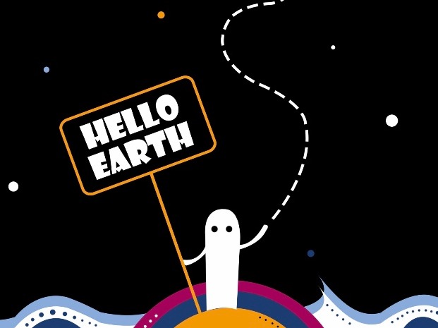 HELLO EARTH 太空人儿～_阿塔米-站酷ZCOOL