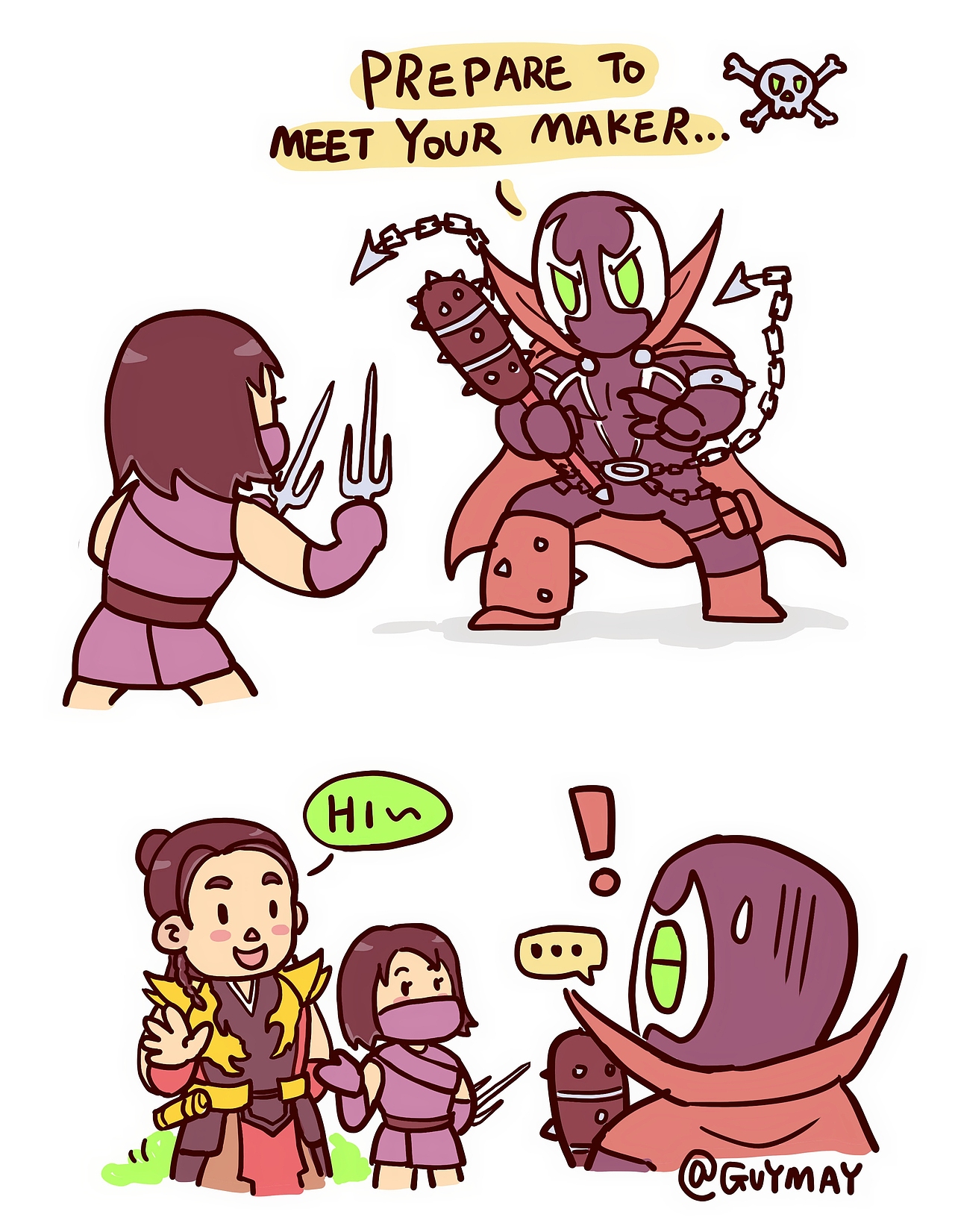 真人快打 再生侠 美联娜 尚宗 _Guymay-站酷ZCOOL