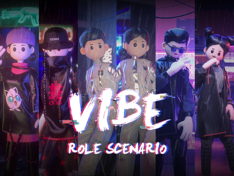 [DINLAB X 熊木] VIBE 角色场景_叢叢叢叢叢-站酷ZCOOL