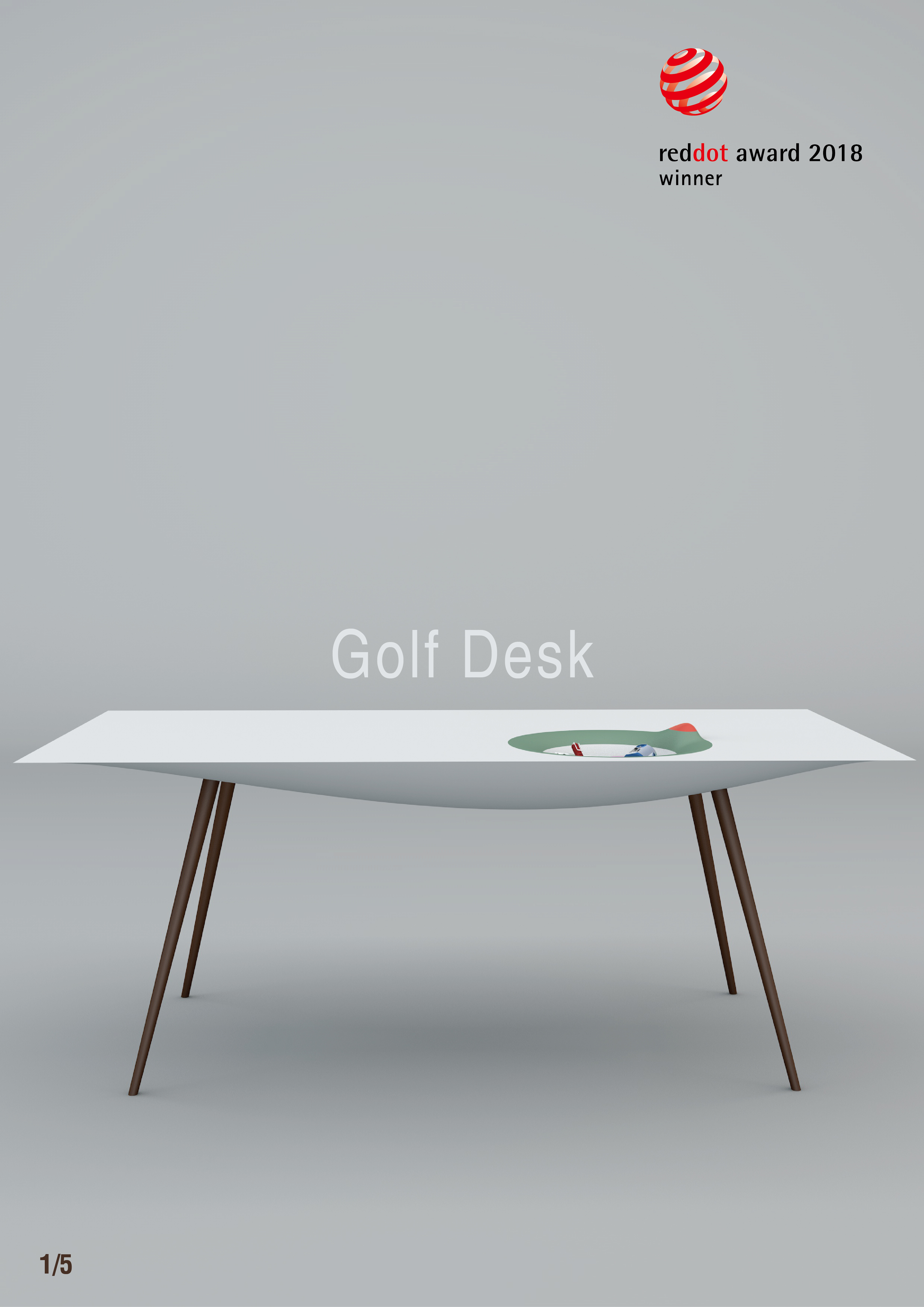 Golf Desk_shirleymusen-站酷ZCOOL