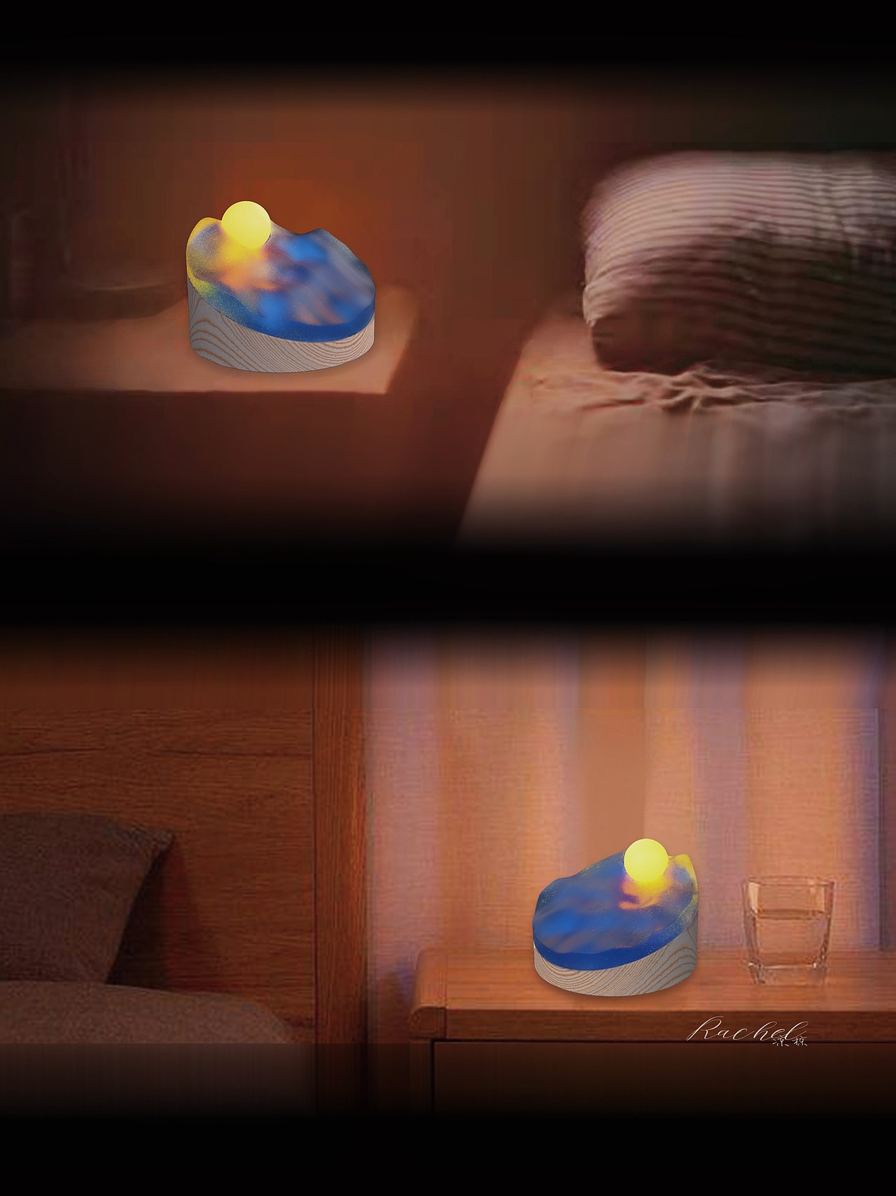 白噪音日落助眠灯_Rachel凉椋-站酷ZCOOL