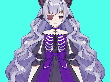 vtuber立绘_Ruby_vwv-站酷ZCOOL