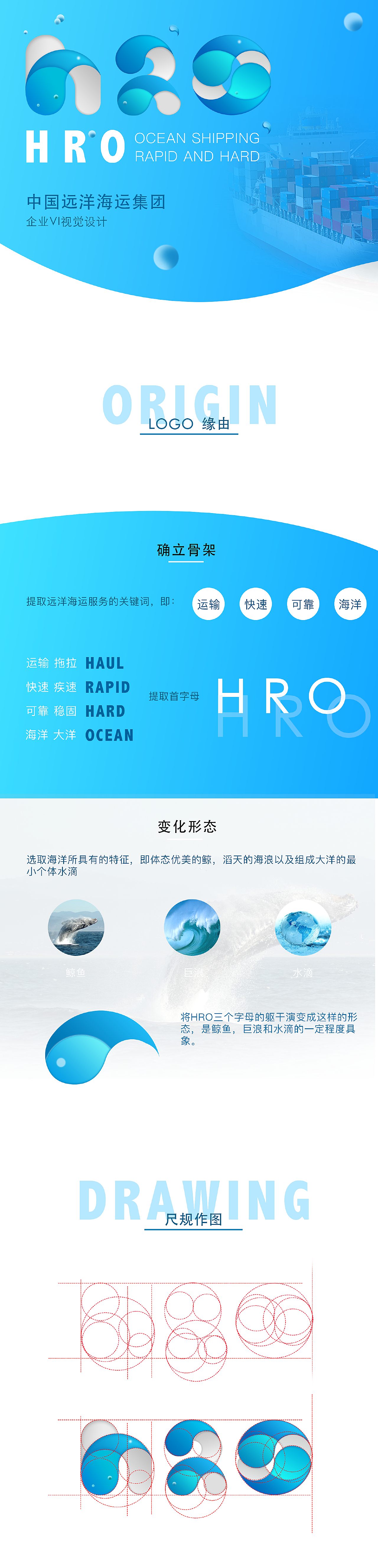 企业vi设计 中国远洋海运企业vi小轩在不在 站酷zcool