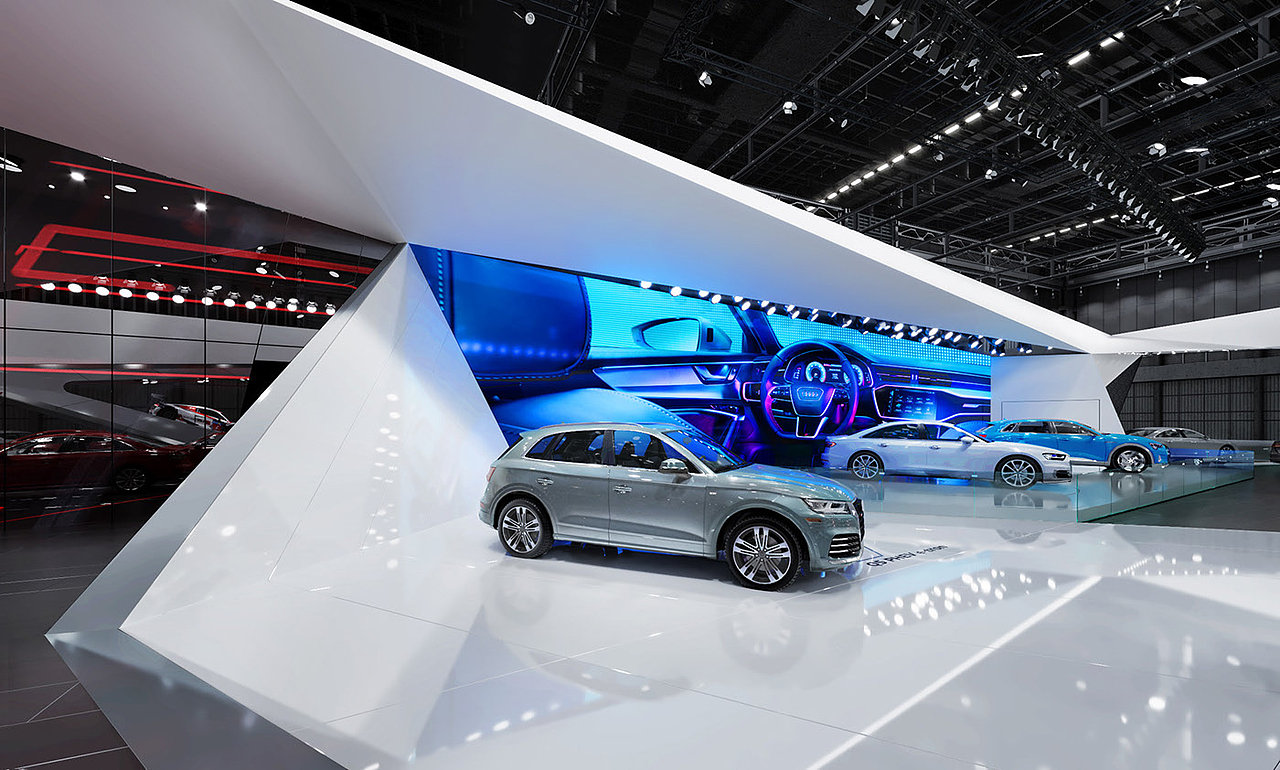 车展 展位 展览展示设计_IXXVII-站酷ZCOOL