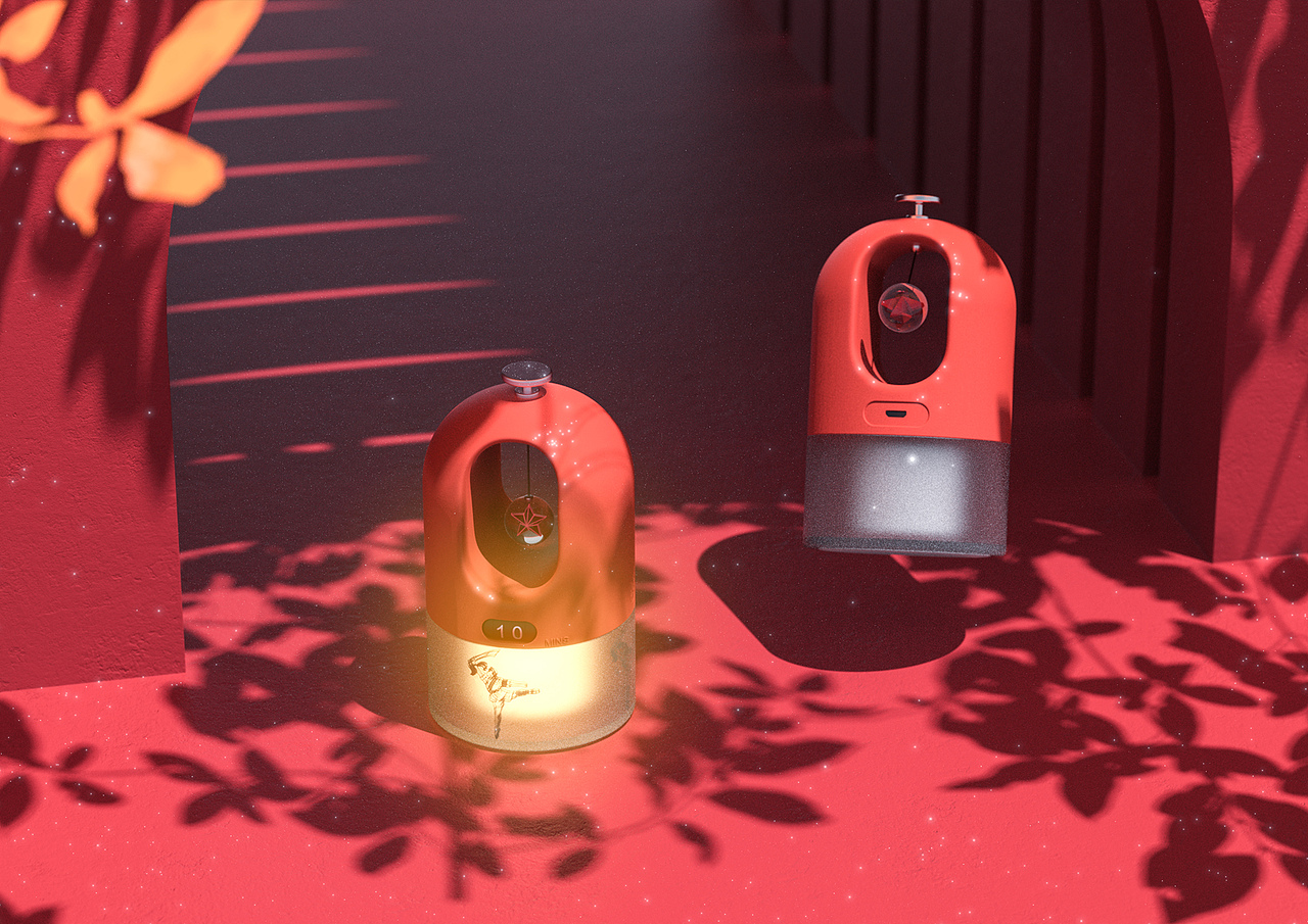 【夜灯计时器】·红色娘子军_DSHMhua-站酷ZCOOL