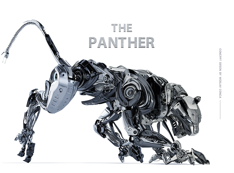 The Panther #写实图标_梦夕1023-站酷ZCOOL