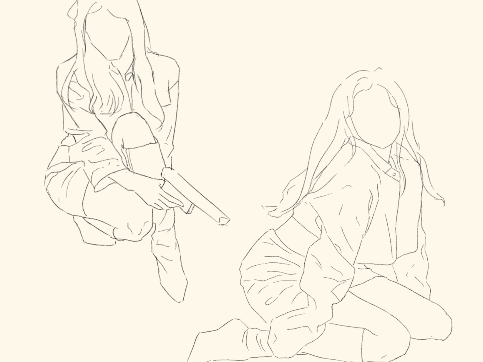 #速写60天挑战赛# @速写班长 day09_SiebenF-站酷ZCOOL