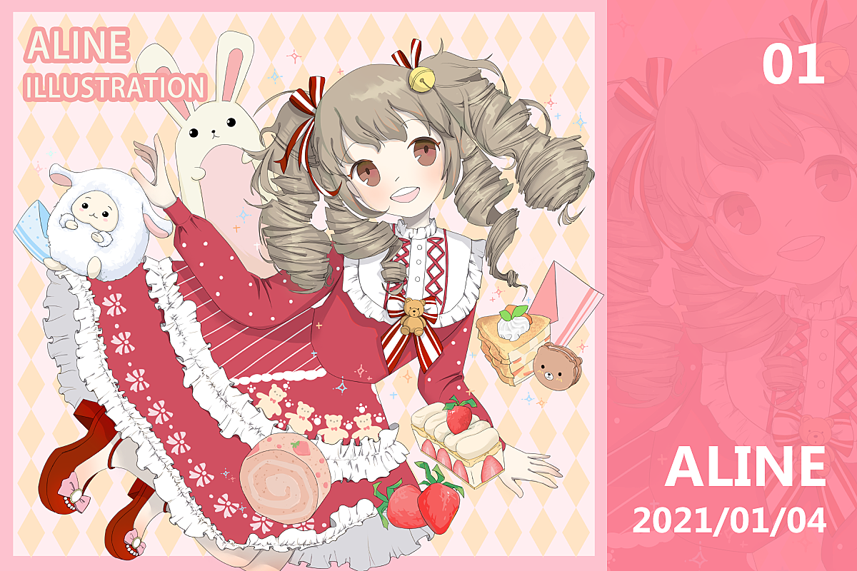 可可爱爱的美少女～alinechou 站酷zcool