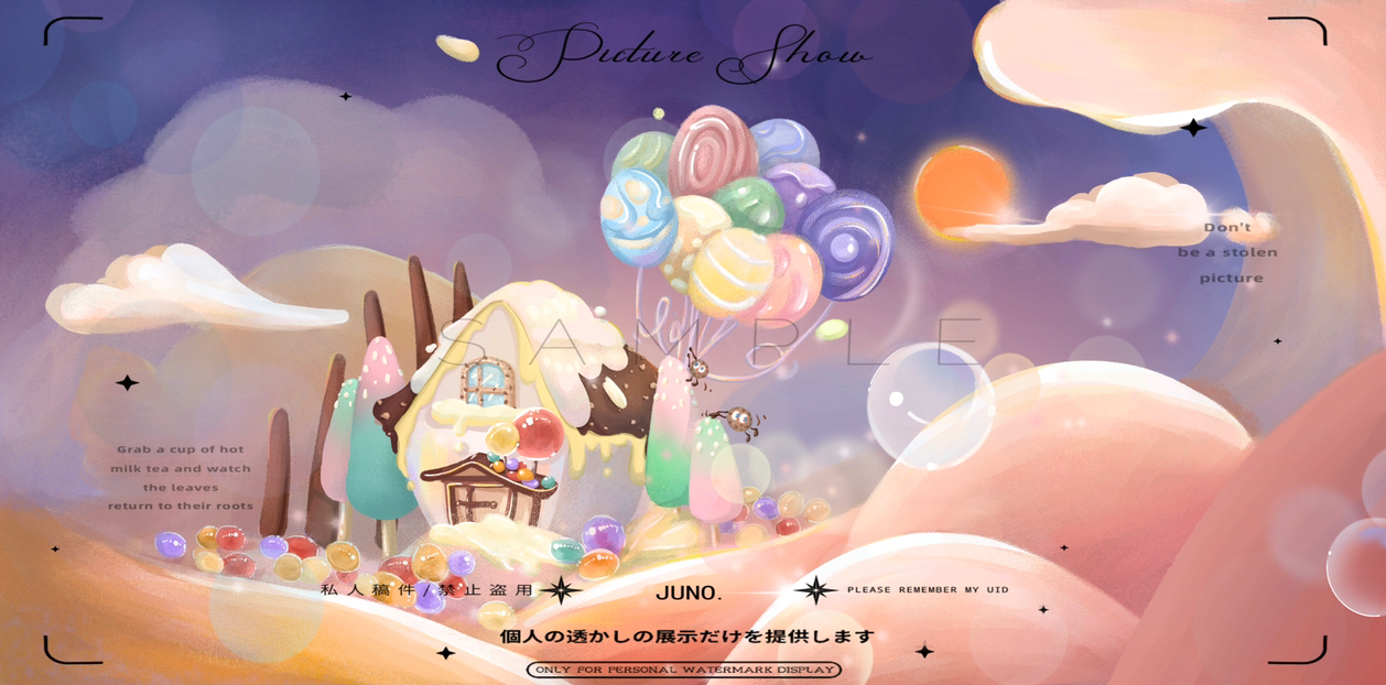 云上的糖果屋_JUNO诺-站酷ZCOOL