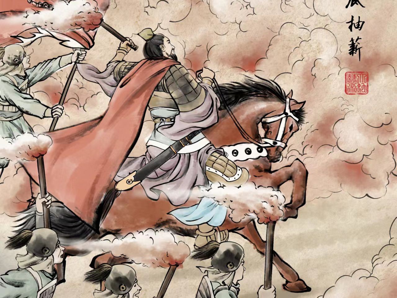 水墨风插画|国风插画_西原也是W-站酷ZCOOL