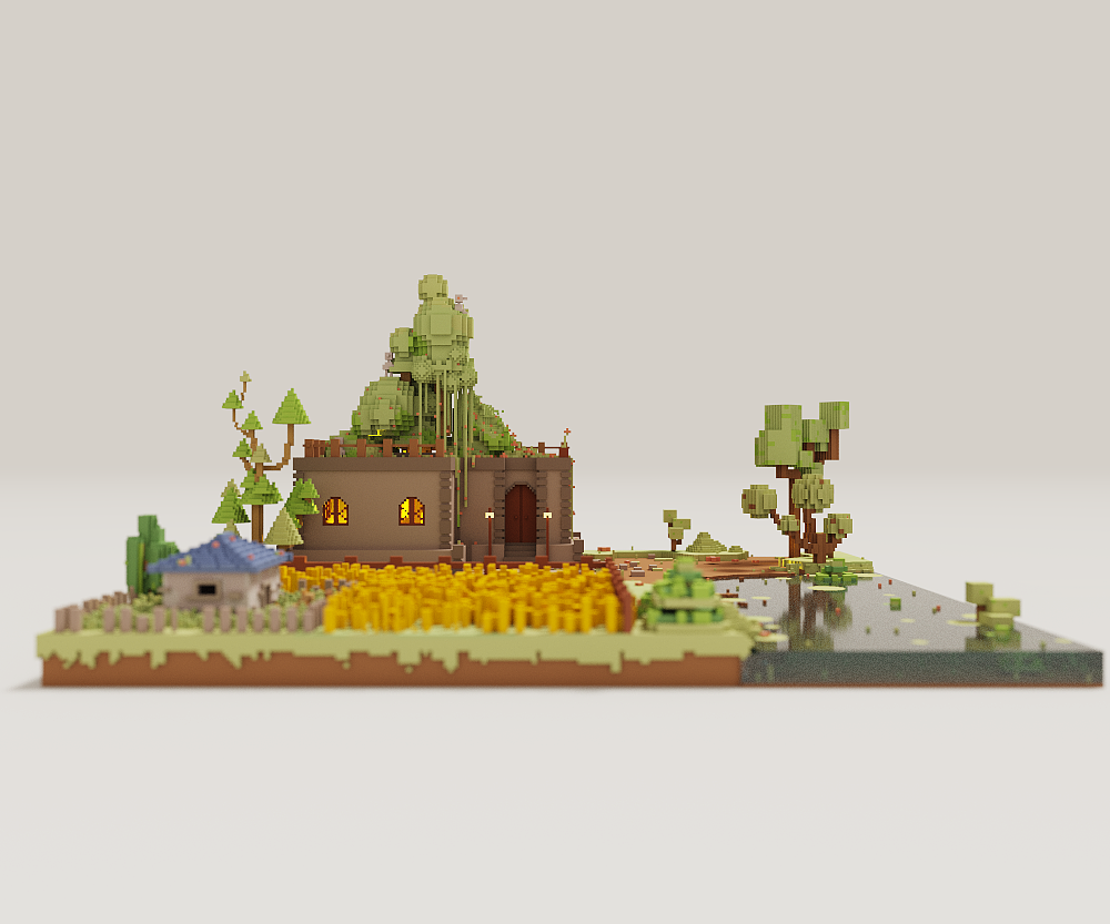 【Voxel】练习_我是个啥啊-站酷ZCOOL