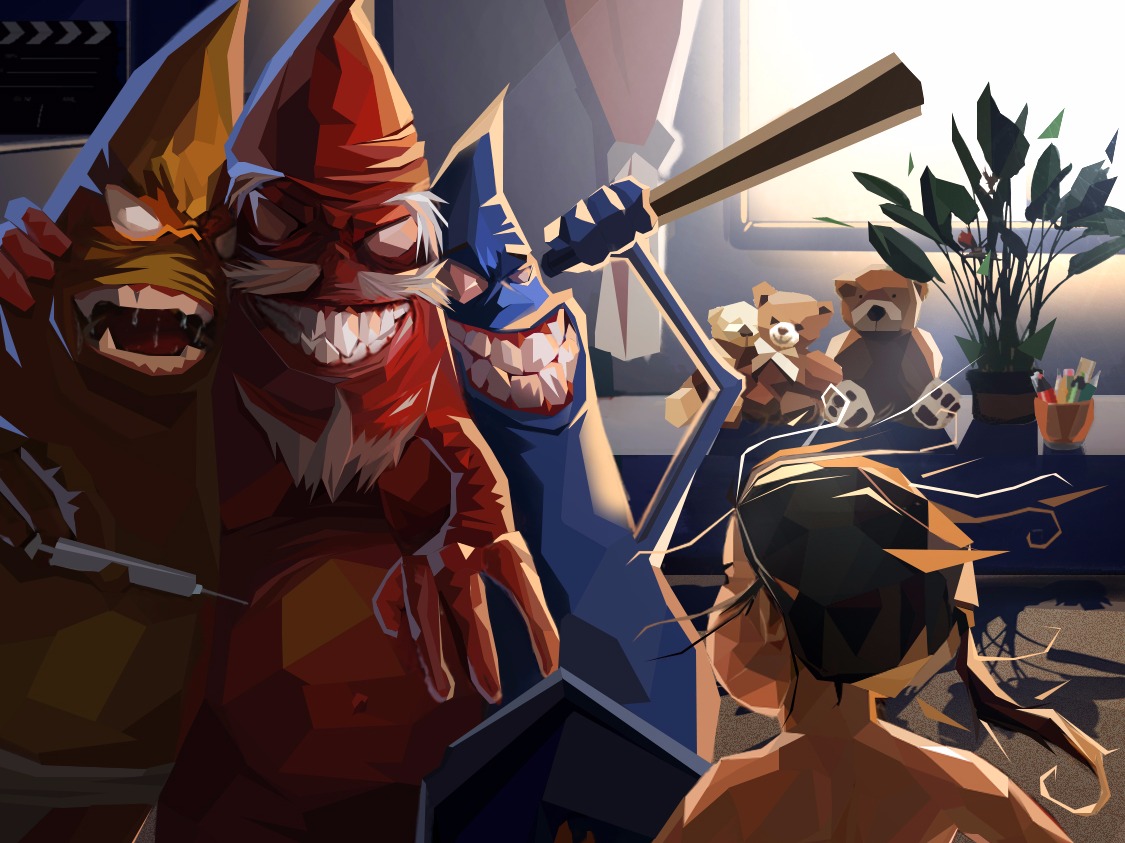 地狱空荡荡，恶魔在人间_与米-站酷ZCOOL