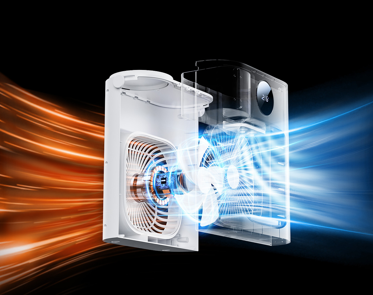 5月风扇作品集-产品渲染_Hei黑白-站酷ZCOOL