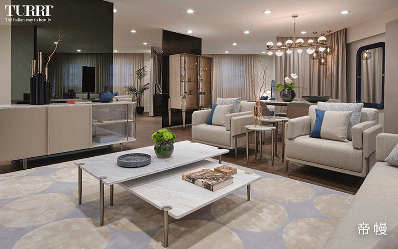 意大利Turri现代风格沙发 诠释了新的奢华生活方式_剪刀石头布家居-站酷ZCOOL