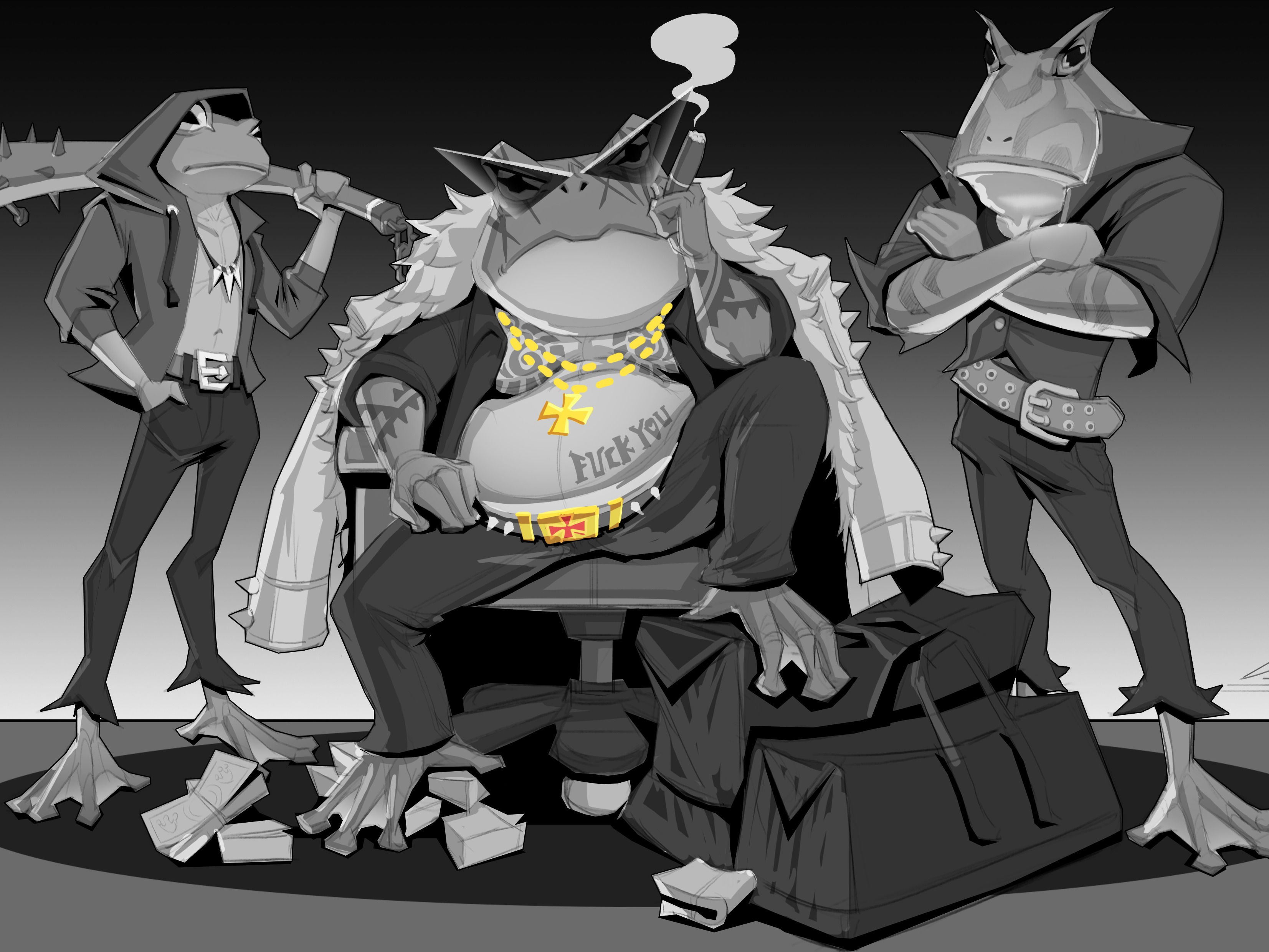 蛙老大设计_咕噜牛DZF-站酷ZCOOL