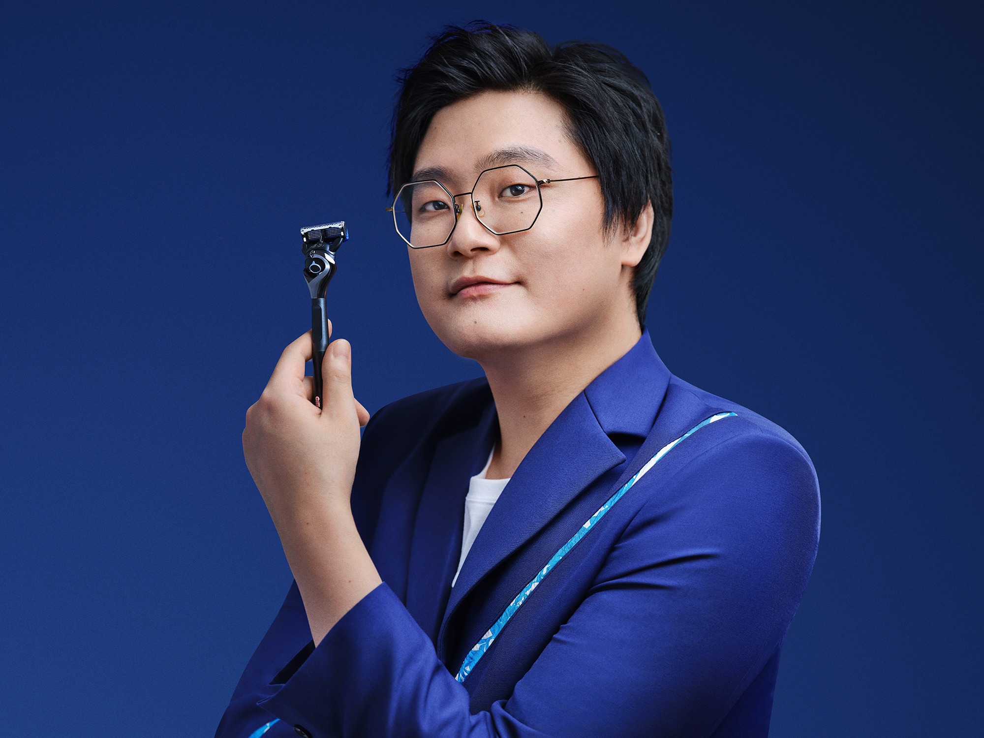 吉列 x 王建国_Ariel加菲-站酷ZCOOL