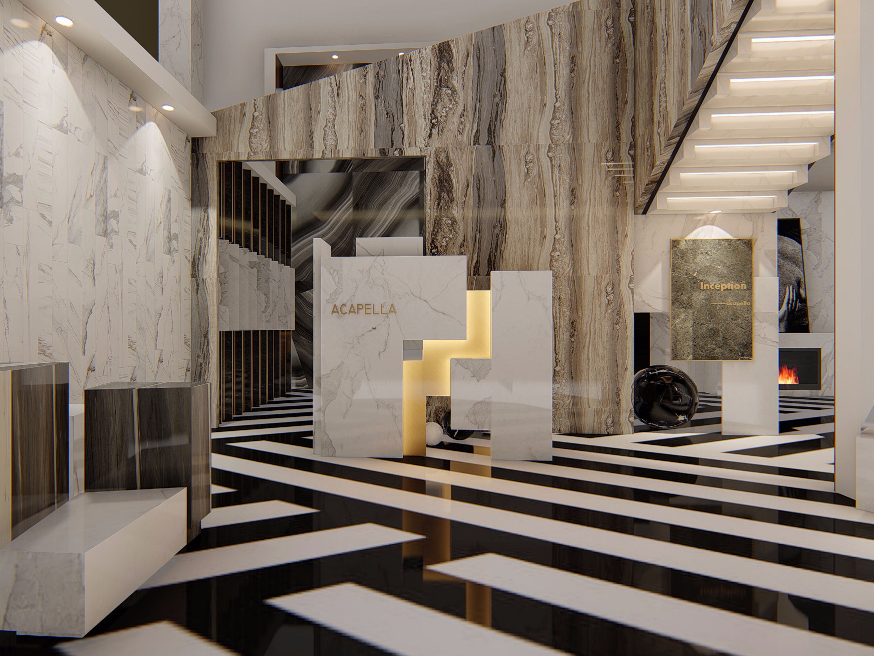 艾可贝纳石材展厅_DZL_XLL-站酷ZCOOL