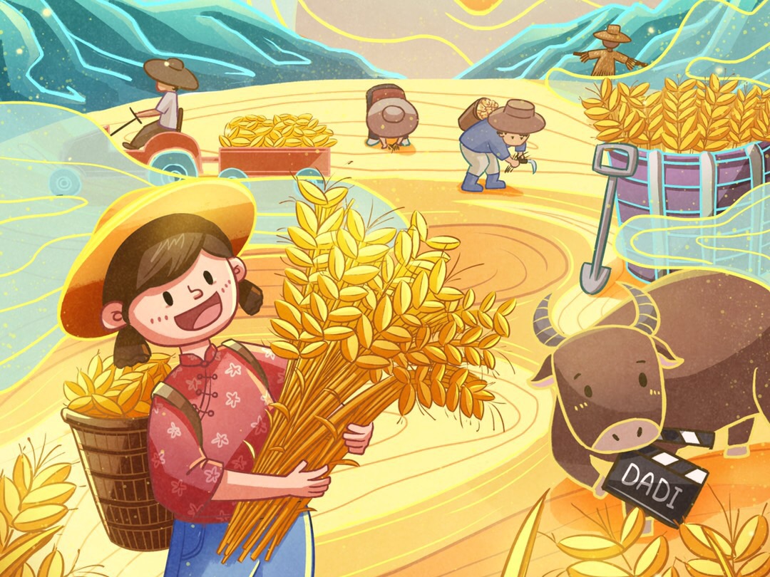 节日节气插画_王大鱼DAYU-站酷ZCOOL