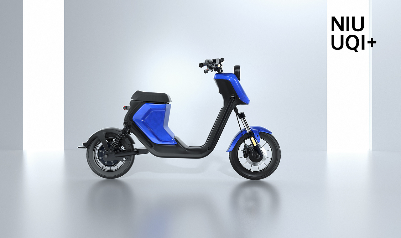 小牛电动车uqi+建模渲染_合力君-站酷ZCOOL