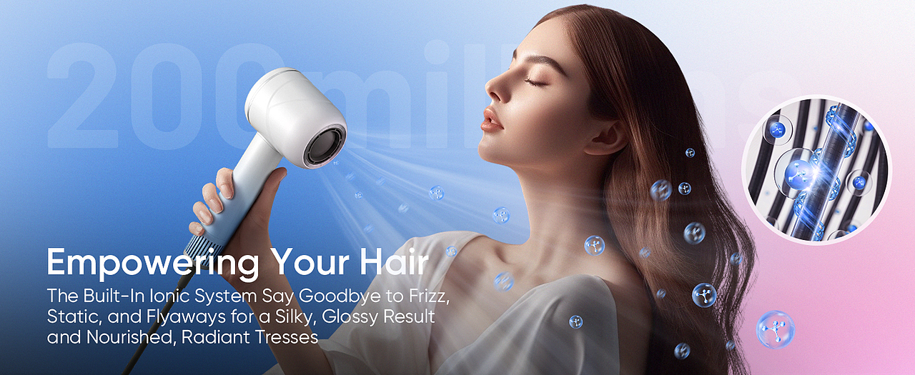 跨境电商详情页 | 吹风机 LCX光锥设计_光锥设计-站酷ZCOOL