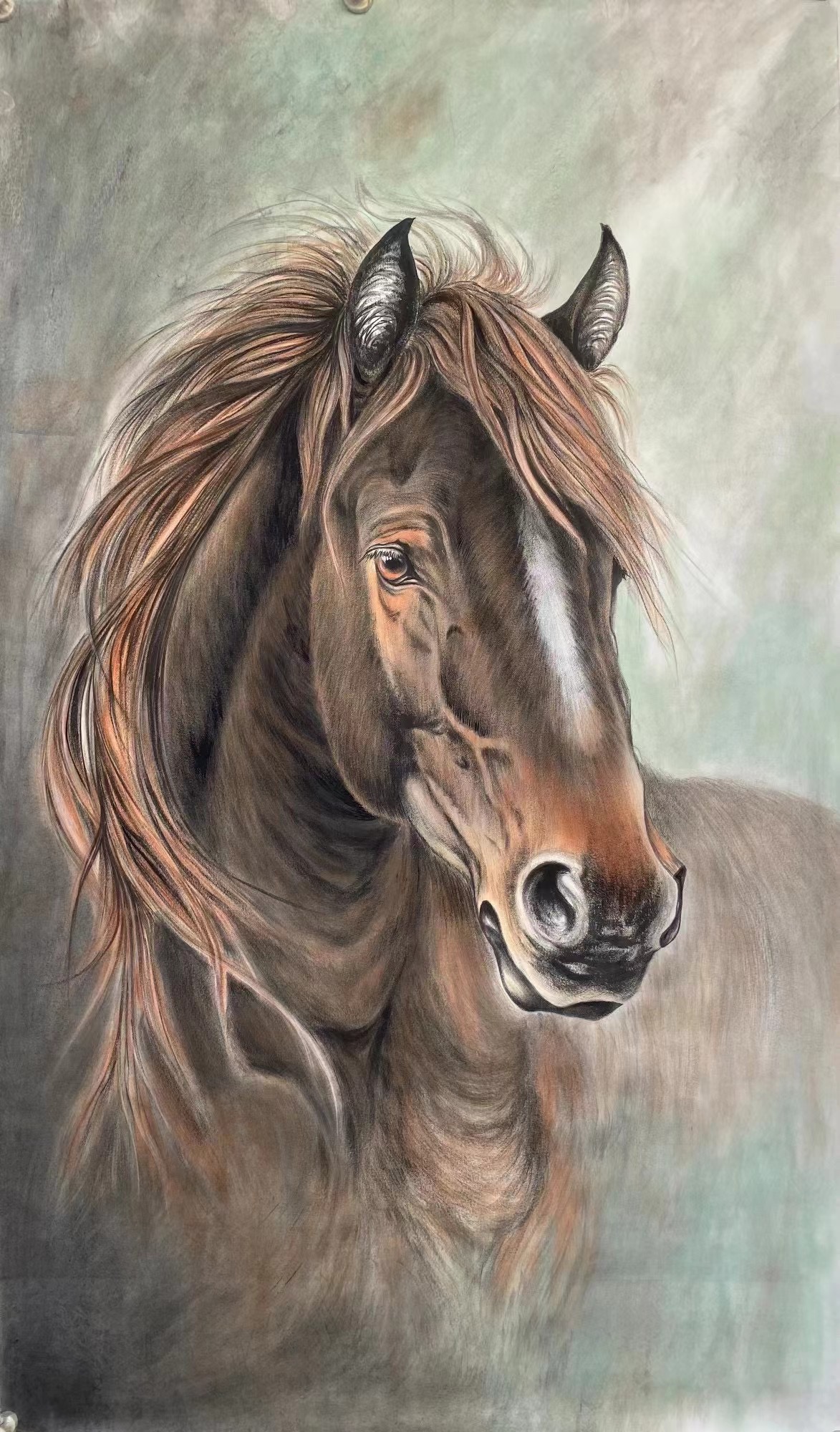 陈念岗100×170cm现货_群博书画院-站酷ZCOOL